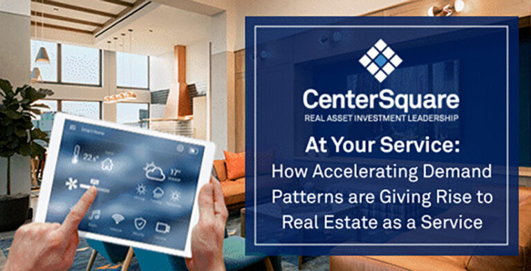 At Your Service - Accelerating Demand Gives Rise to Real Estate as ...