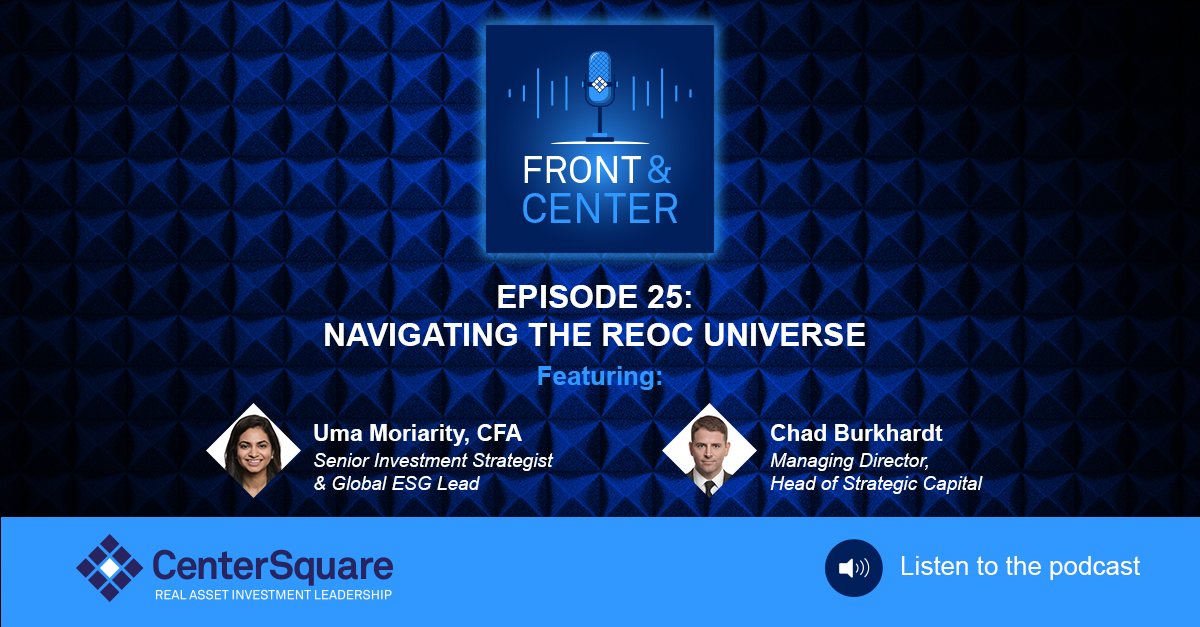 Front & Center Podcast: Episode 25 – Navigating the REOC Universe ...